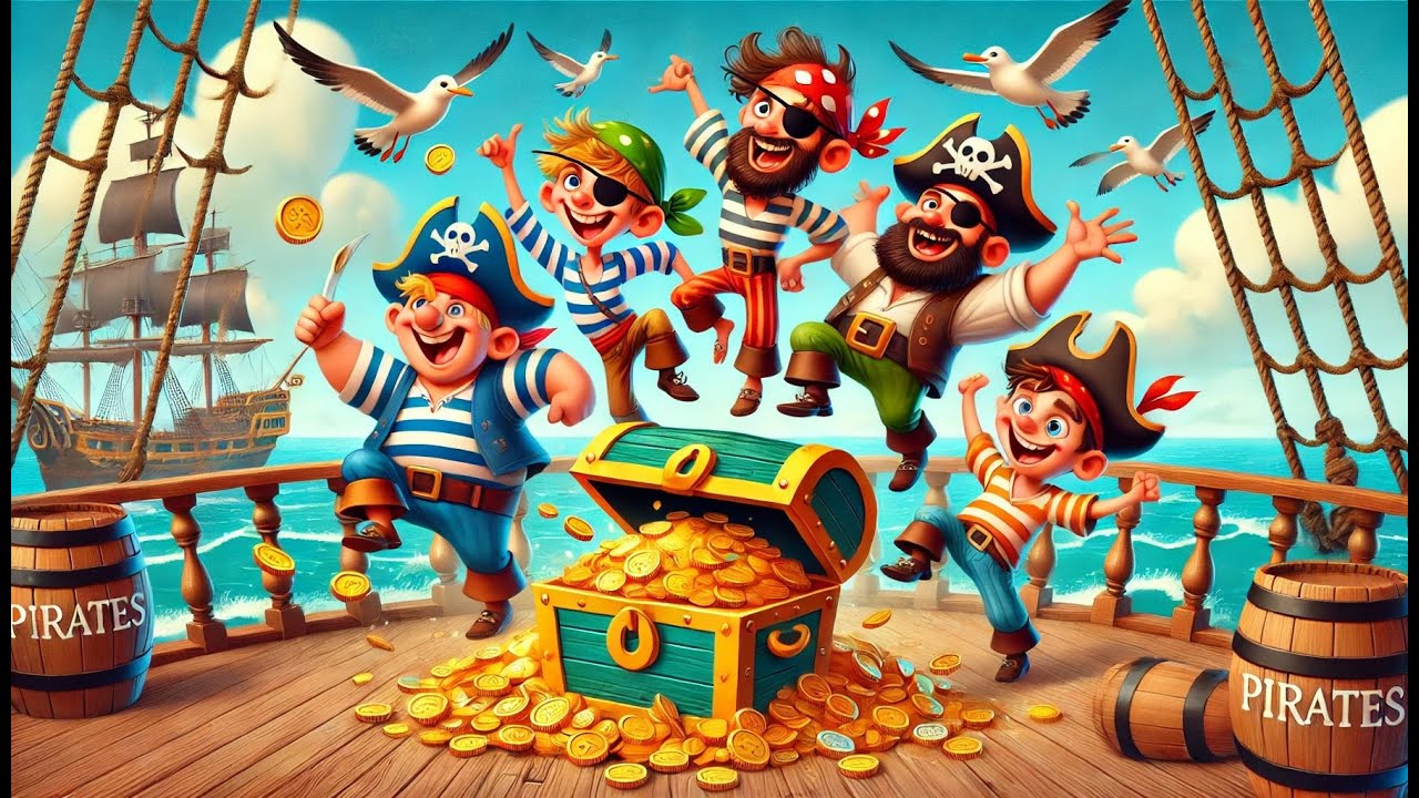 What’s Inside the Laughing Treasure Chest? A Pirate Dance Party! - YouTube