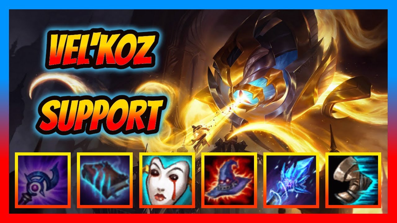 🌟 VEL'KOZ SUPPORT GUIDE S10 MONTAGE LOL SEASON 10 GAMEPLAY - YouTube