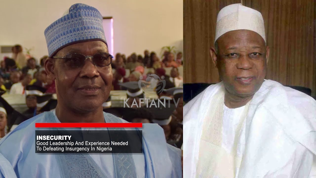 National Security - Gen. Haliru Akilu Explains Why The War Has Not ...