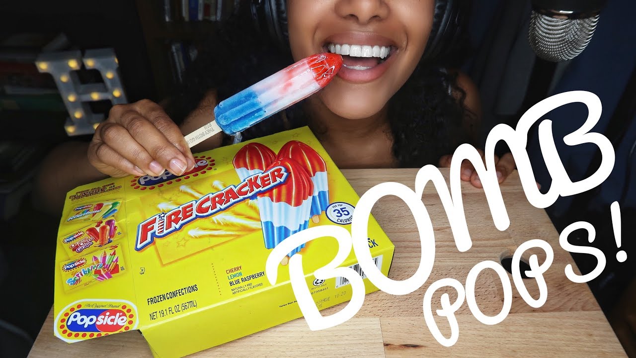 ASMR Ice Pops | SOFT CRUNCHY EATING SOUNDS | No Talking - YouTube