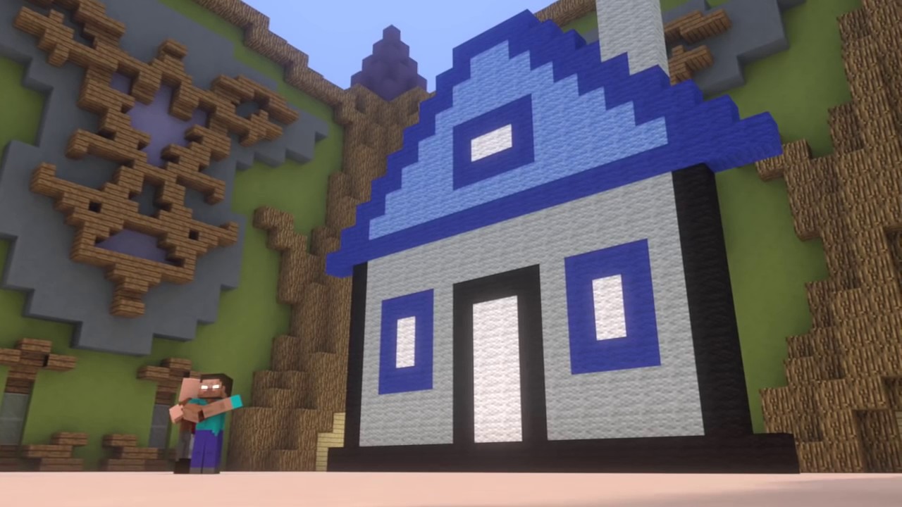 build battle minecraft animation hypixel - YouTube