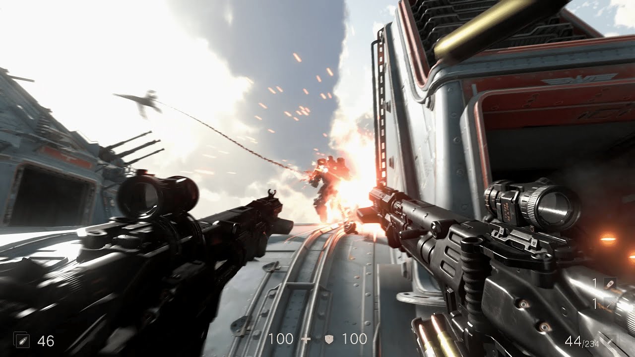 Wolfenstein II: The New Colossus - the final battle (I am death ...