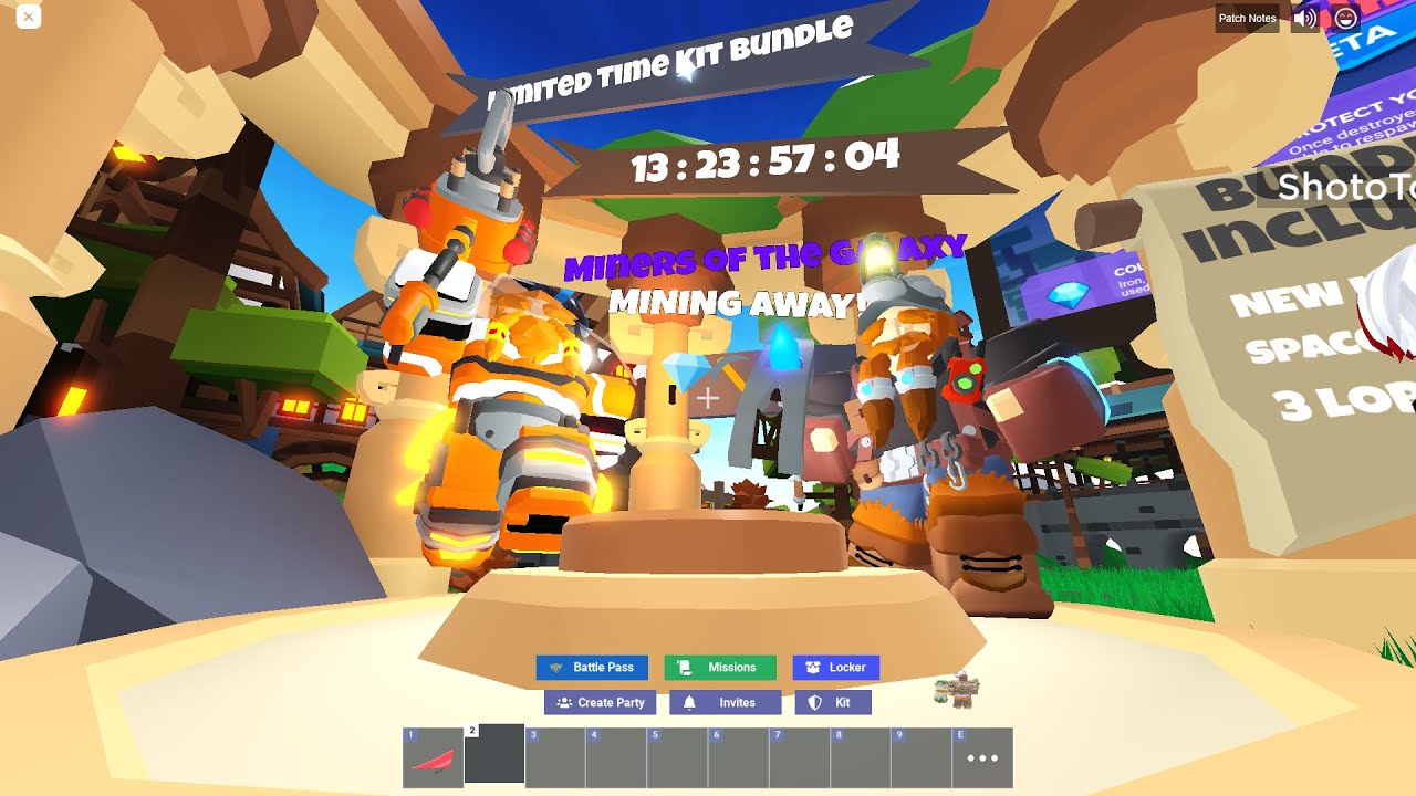 ROBLOX BEDWARS MINER KIT (space miner skin + miner) - YouTube