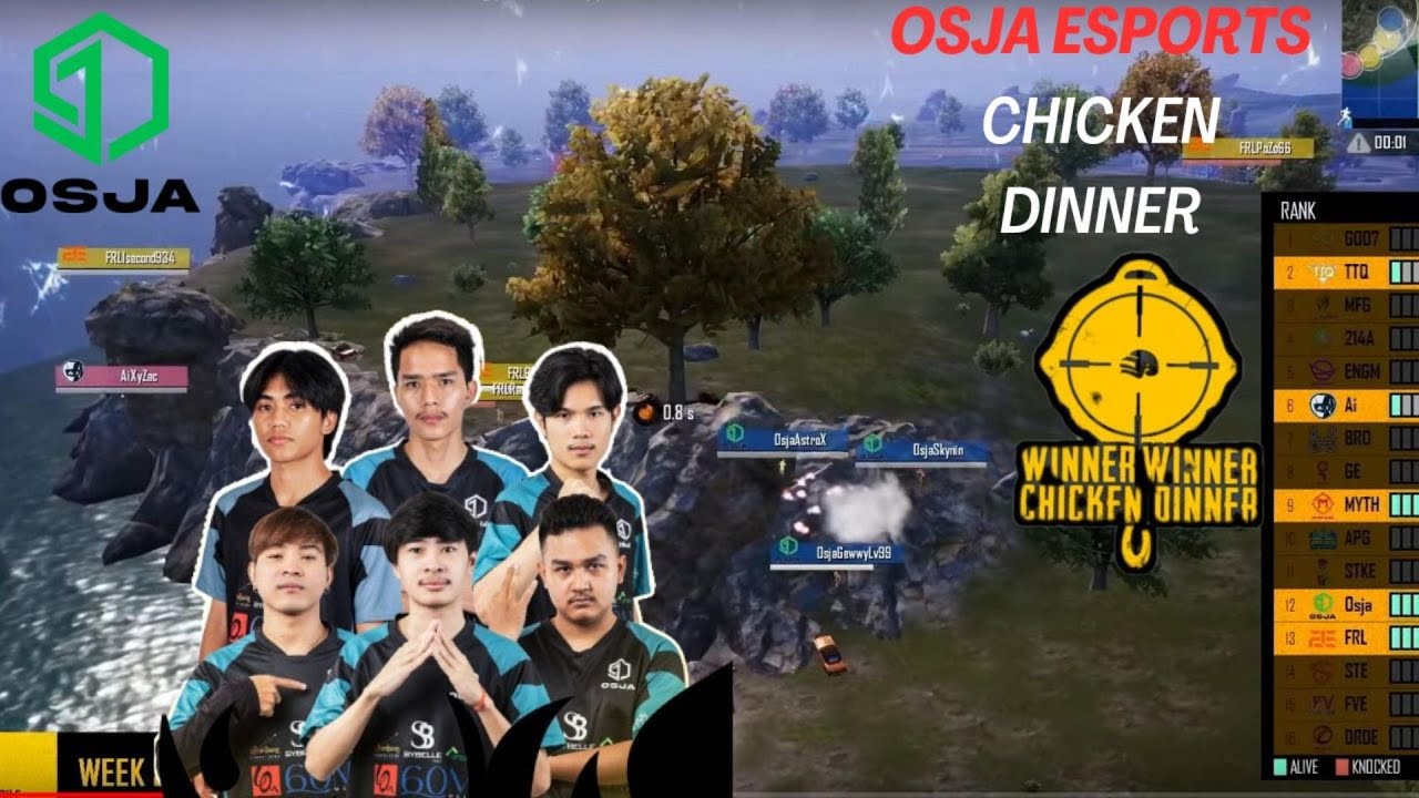 video chicken dinner osja esports - YouTube