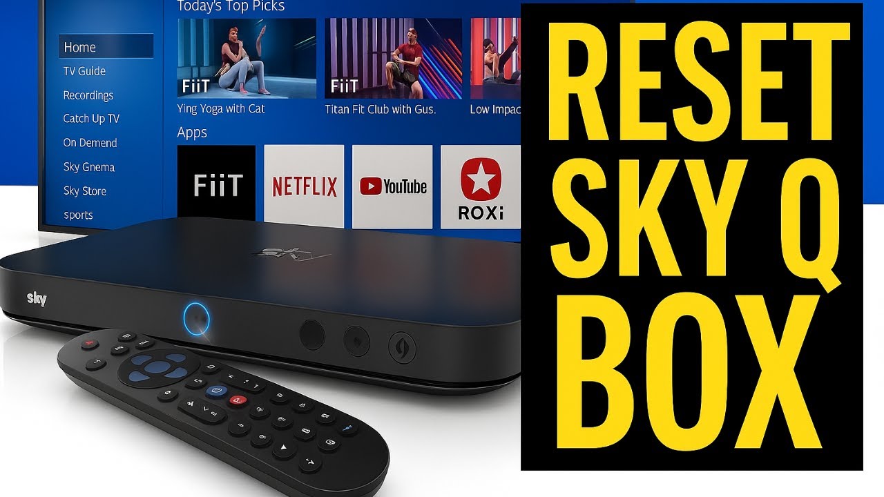 How To Reset Sky Q Box (2025) Step-By-Step - YouTube