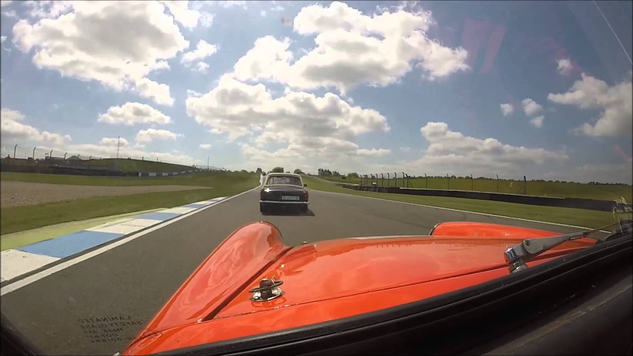 MGOC 2015 Donington race 1 Ash crash in-car 2 - YouTube
