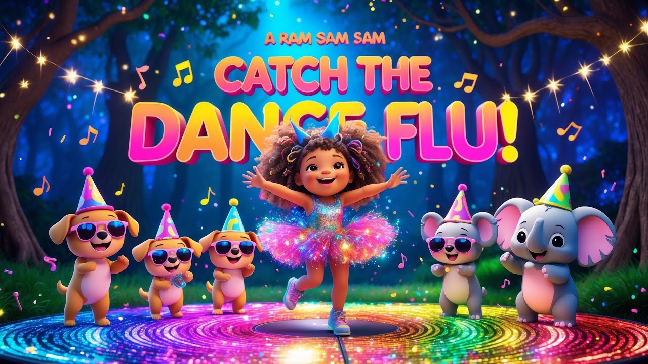A Ram Sam Sam – Catch the Dance Flu! 🐶🧙‍♀️🐘 Fun Animal Dance Party for ...