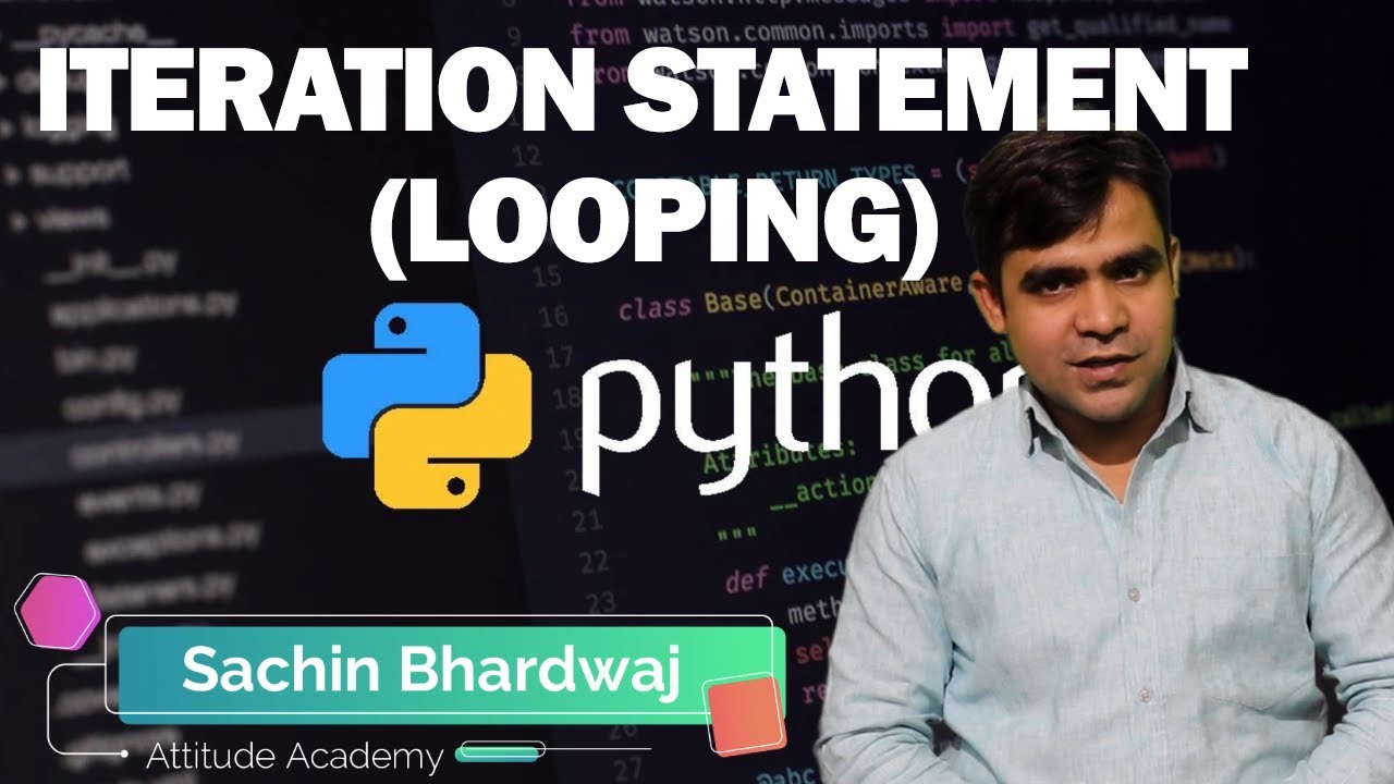 Iteration Statement Looping In Python YouTube Iteration Statement Looping In Python YouTube