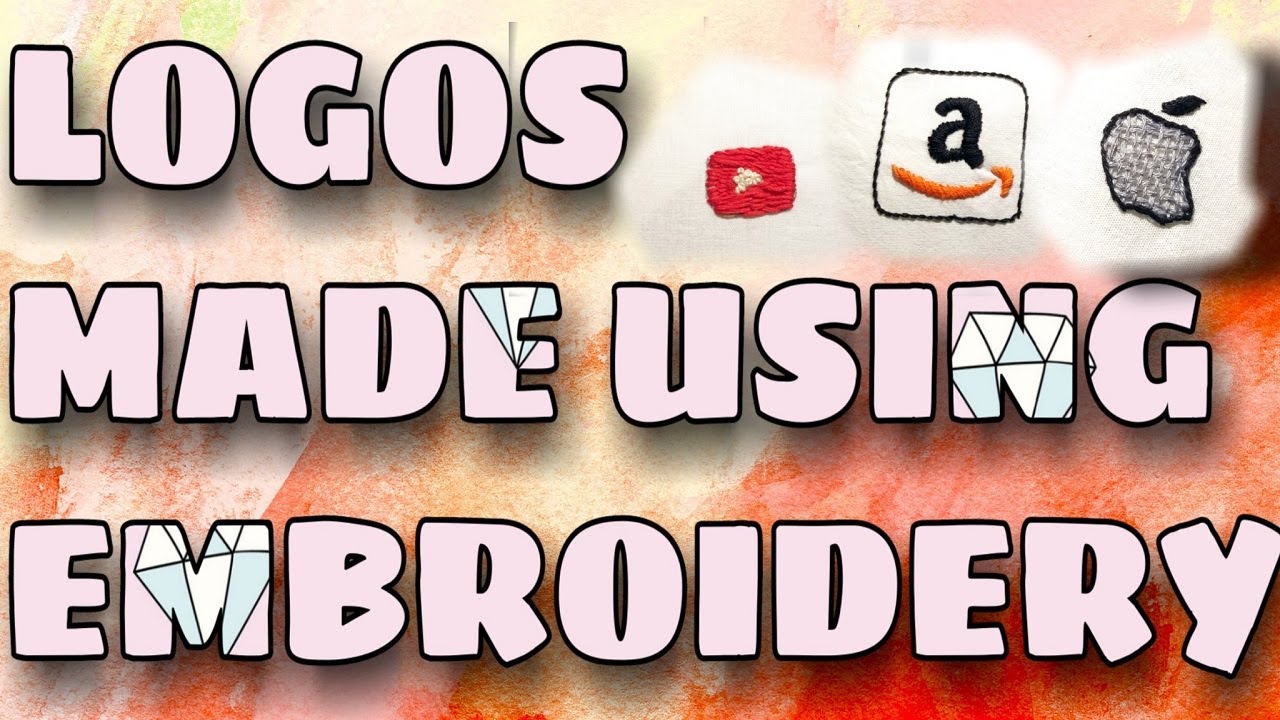 Top logos made using embroidery || Logo editing using embroidery ...