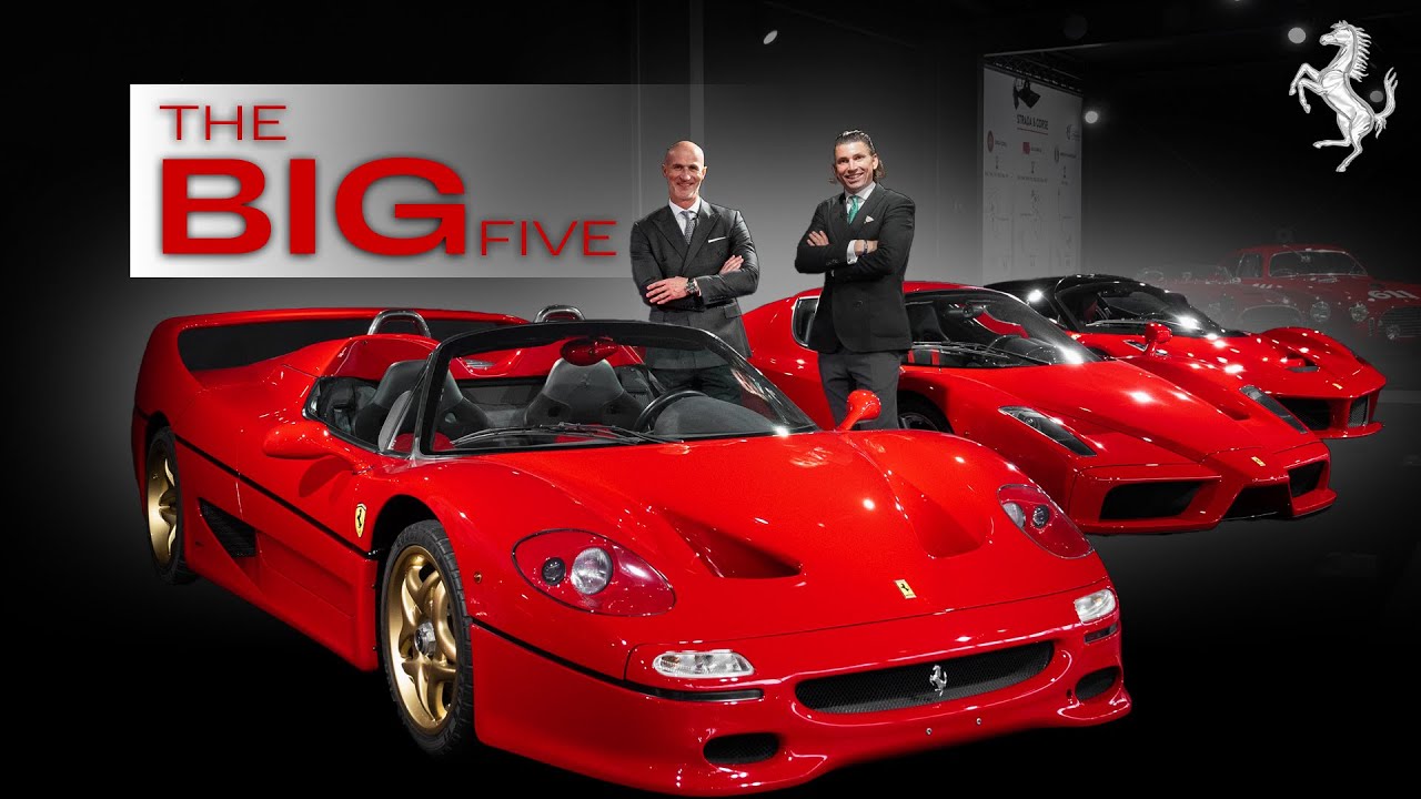 Ferrari BIG 5 - Loh Collection: Nationales Automuseum - YouTube