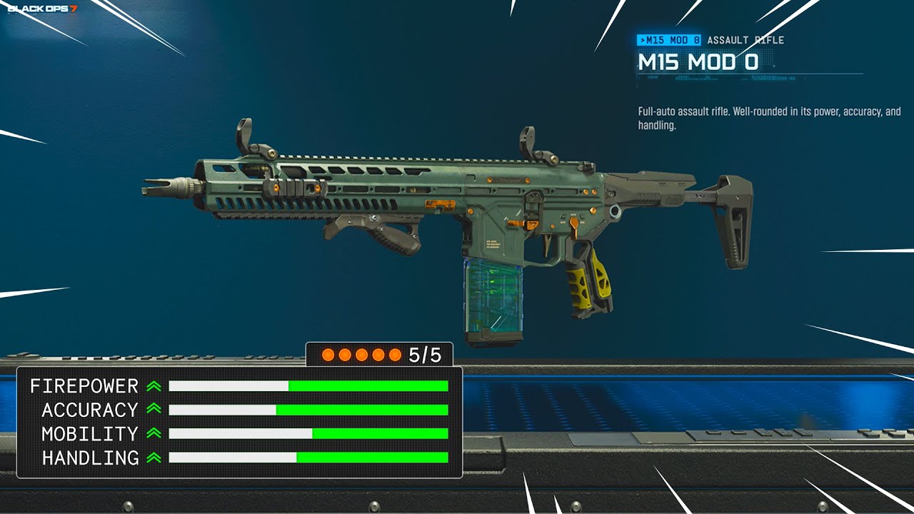 the *M15 MOD 0* is INSANE in BLACK OPS 7! (M15 MOD 0 Gameplay)-BO7 - YouTube