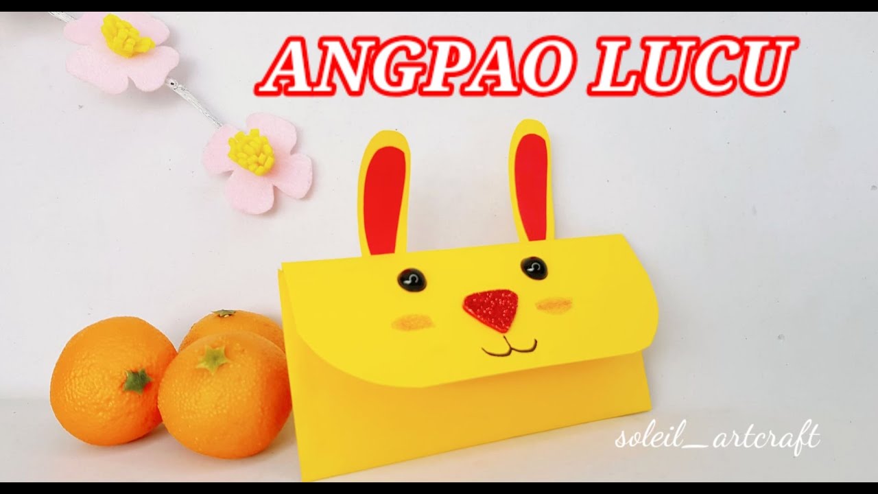 CHINESE NEW YEAR DECORATIONS 2023/CARA MEMBUAT ANGPAO IMLEK DARI KERTAS ...