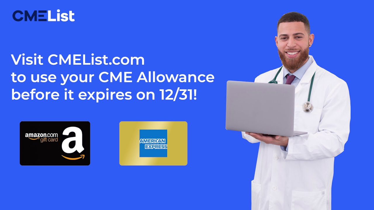 2020 CME Deadline - Get a Free Gift Card - YouTube