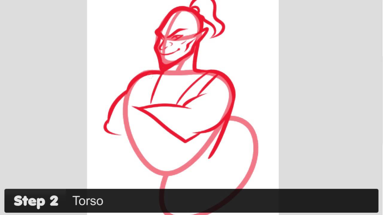 How to Draw a Genie, Step by Step - YouTube