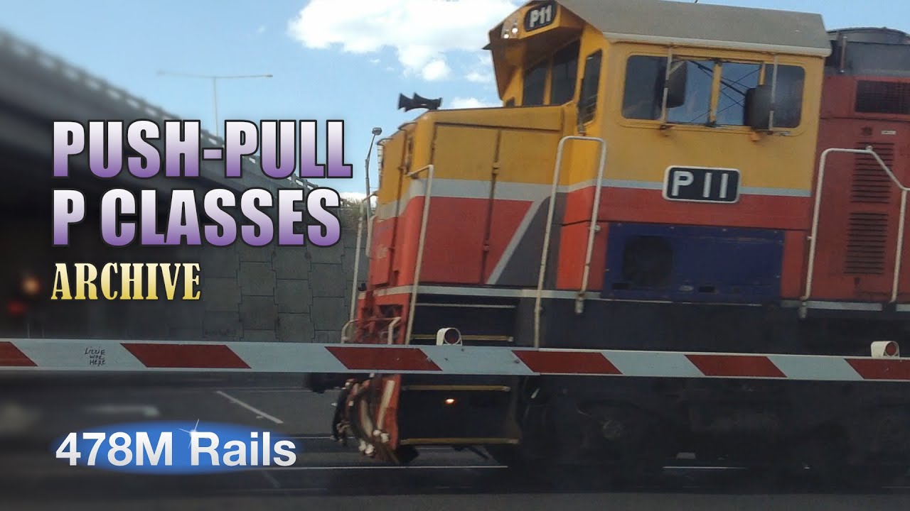 V/Line Push-Pull P Classes Passing Fitzgerald Rd, Sunshine West ...