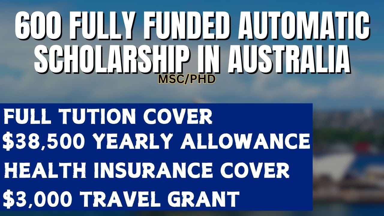 100% SCHOLARSHIP TO STUDY IN AUSTRALIA| NO APP. FEES | TUITION COVER ...