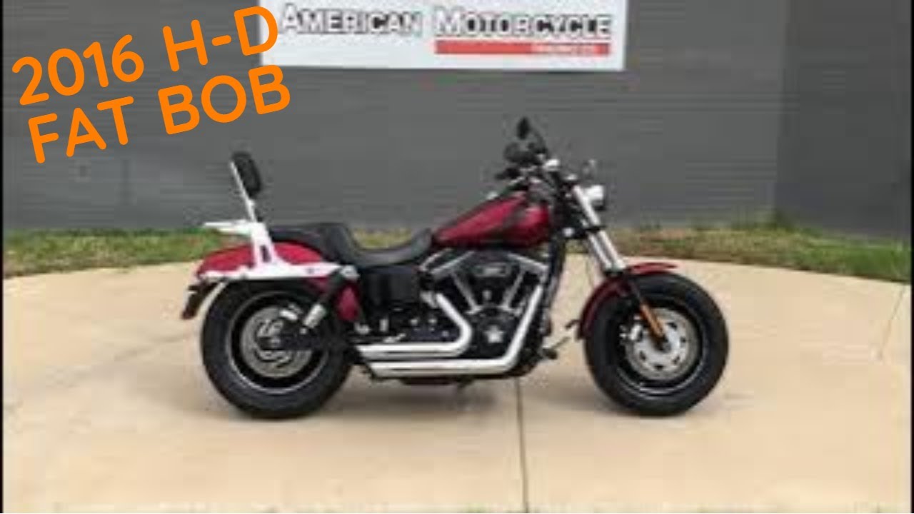 313944 2016 HARLEY-DAVIDSON FAT BOB - FXDF - 103 - YouTube
