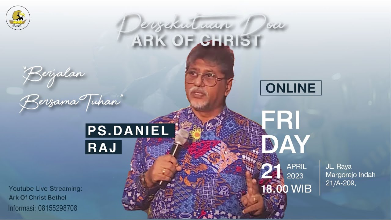 PD AoC BethEl - Ps. Daniel Raj (Malaysia) - YouTube