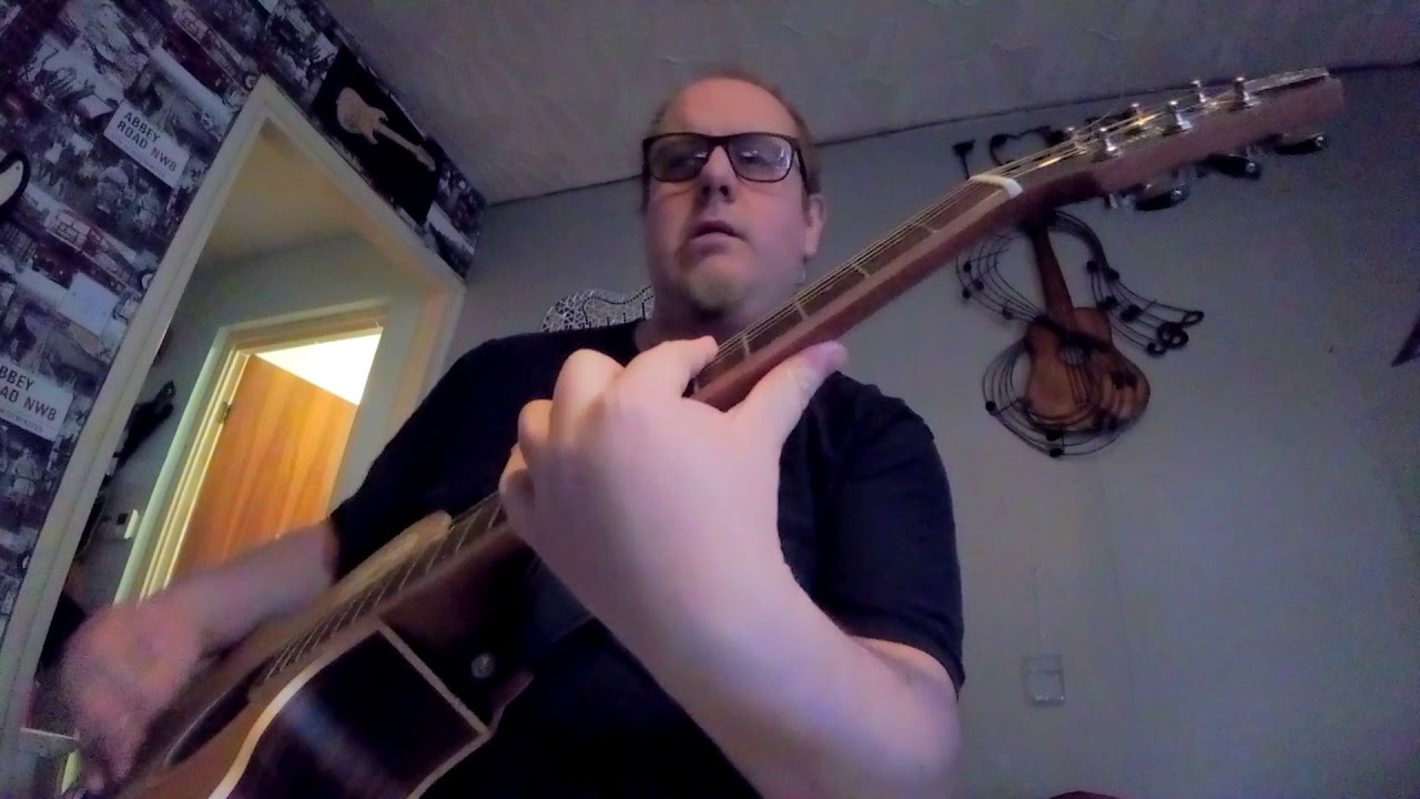 Silver machine, my acoustic cover - YouTube