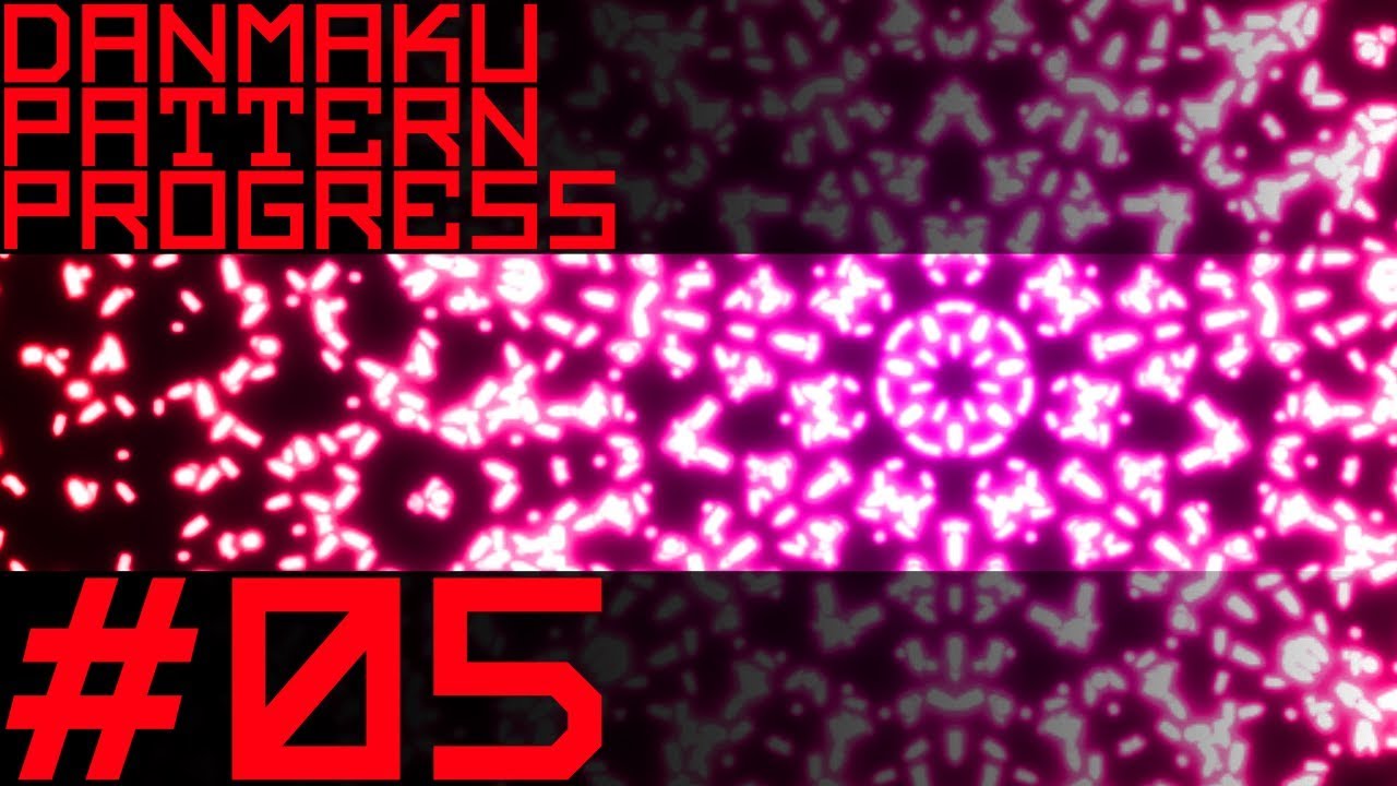 [Blender 3D] Danmaku Pattern Progress #05 - YouTube