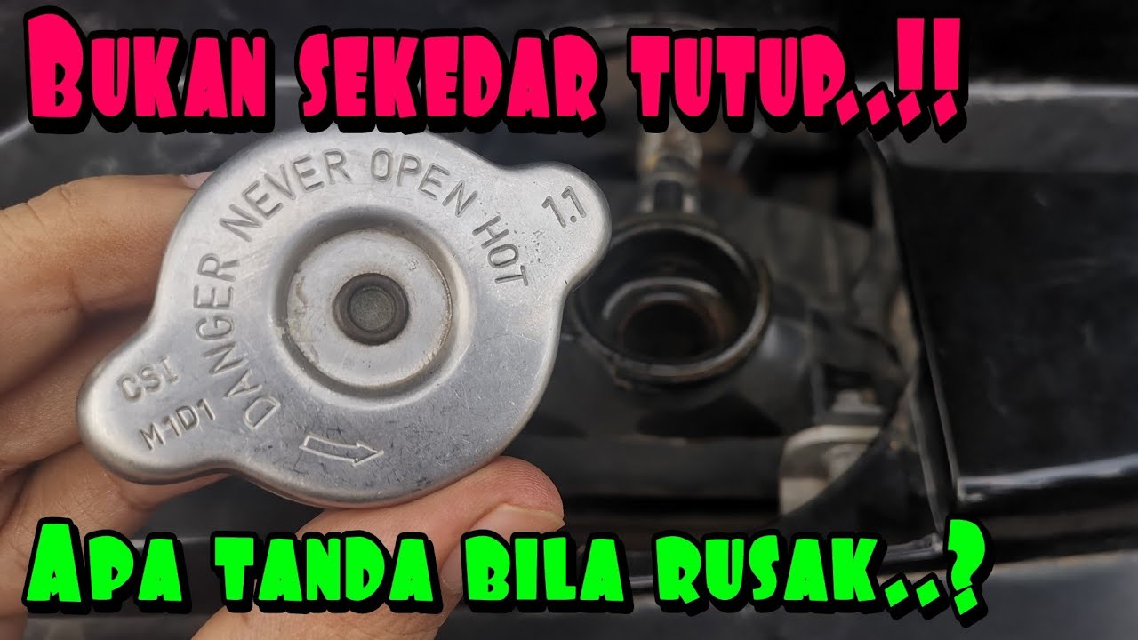 Cara Mudah Check Fungsi Tutup Radiator | Tutorial How to Check Radiator ...