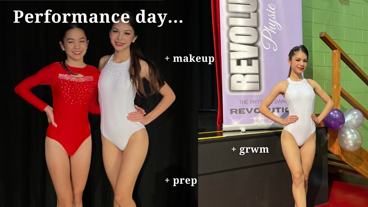 GRWM for dance performance day... - YouTube