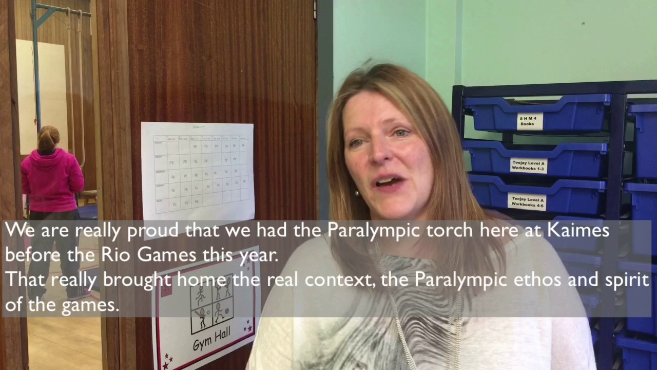 Kaimes School wins sportscotland award - YouTube