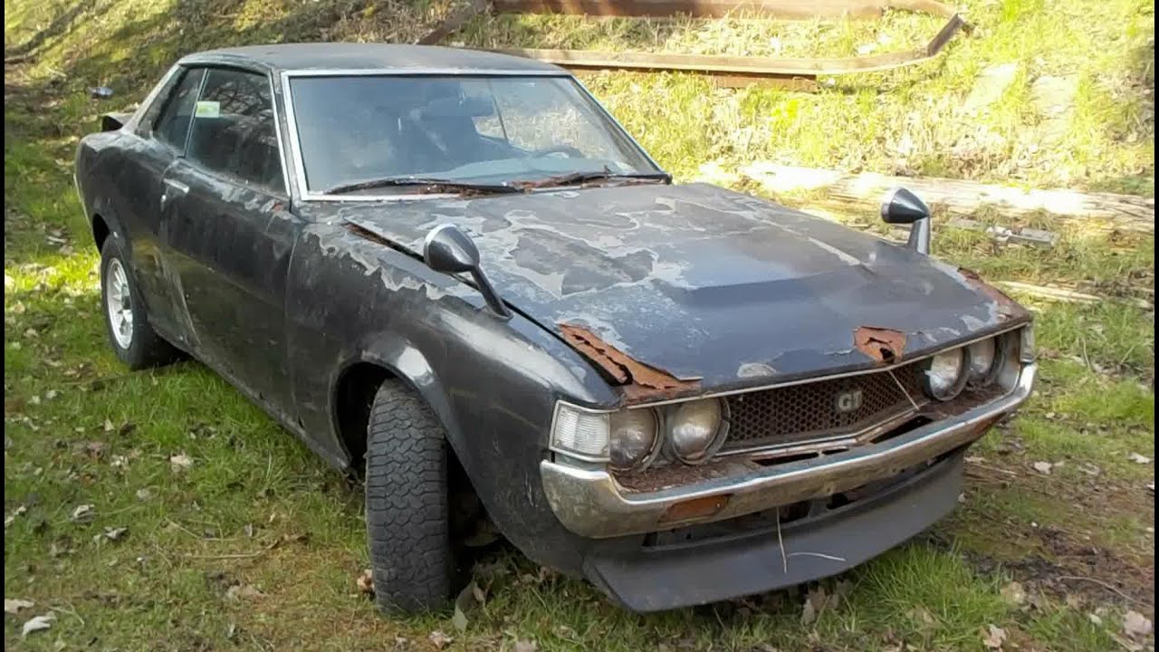 Verlassene Fahrzeuge (Lost Vehicles) Toyota Celica 10.03.2016 - YouTube