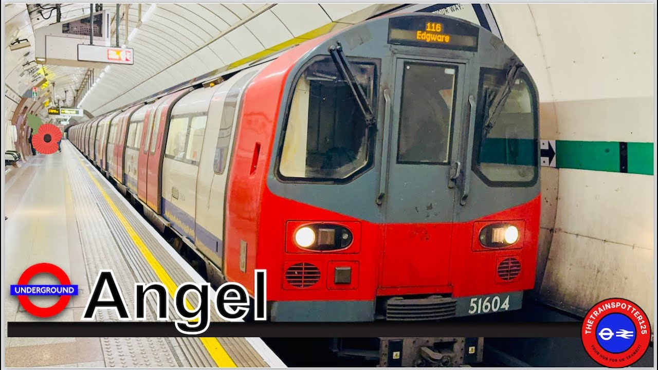 Northern Line Observations at Angel Station! - LU (14/05/2025) - YouTube