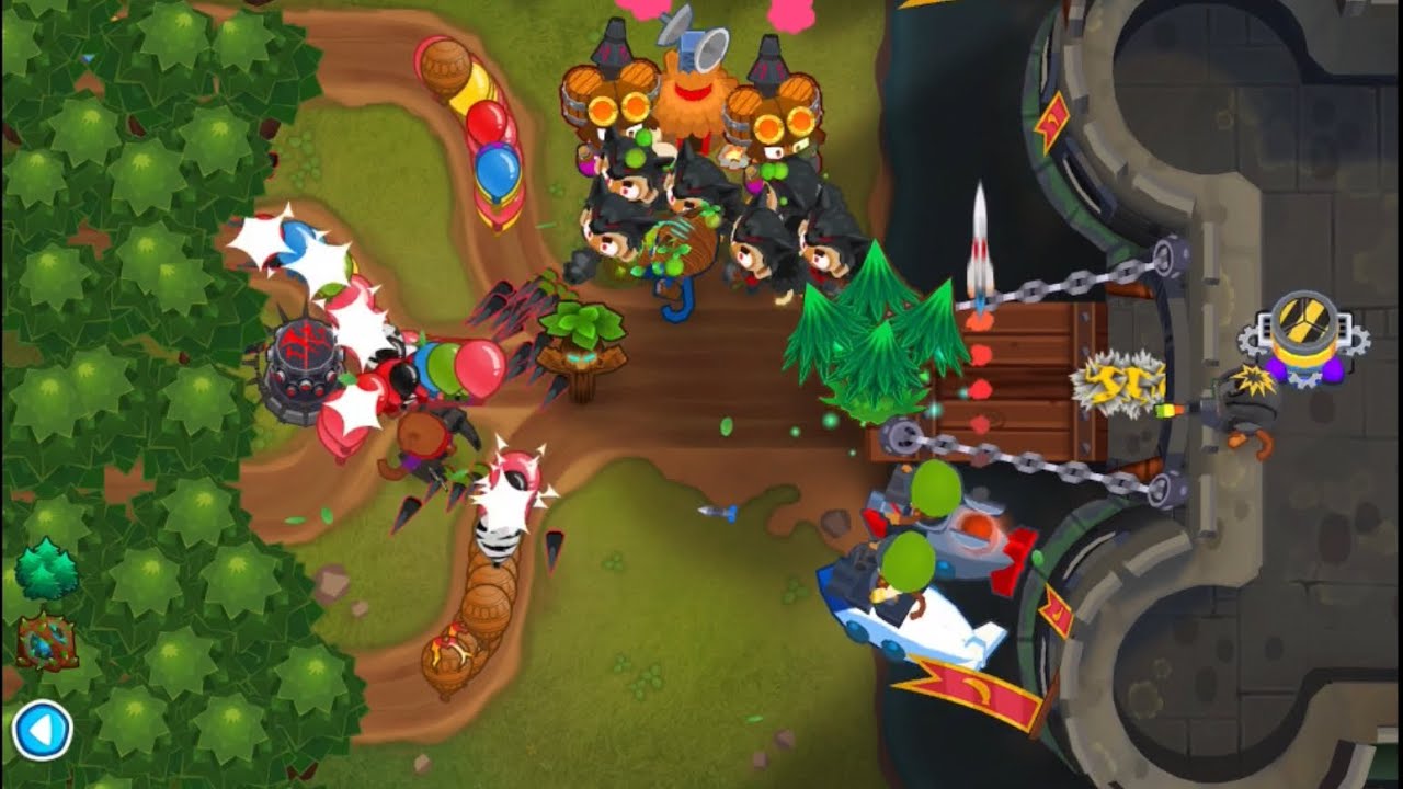 How to beat Dark castle hard mode btd 6 - YouTube