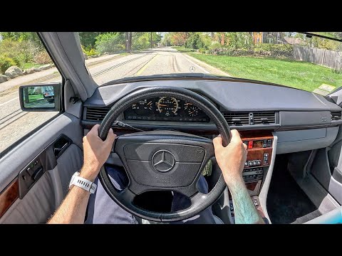 1992 Mercedes-Benz 500E - Overbuilt 5.0L V8 Super Sedan of the 90s (POV Binaural Audio)