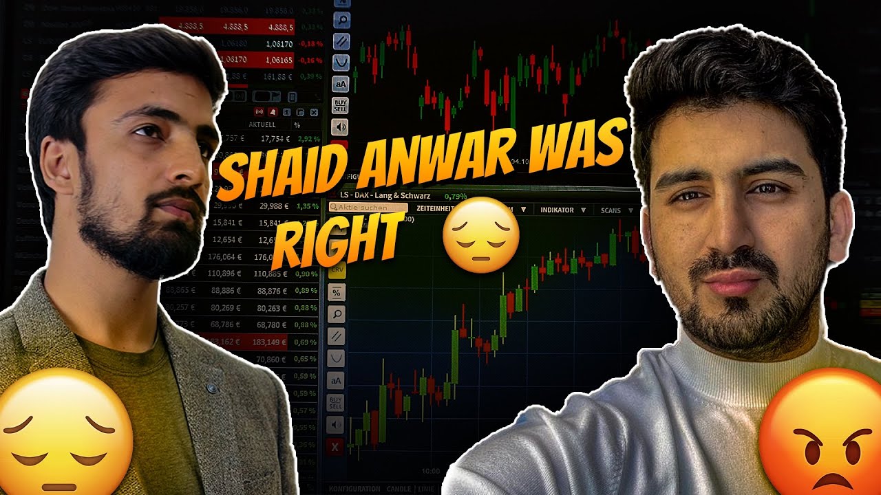 THIS IS THE REASON WHY ARE YOU FAILD IN TRADING SHAHID ANWAR WAS RIGHT ...