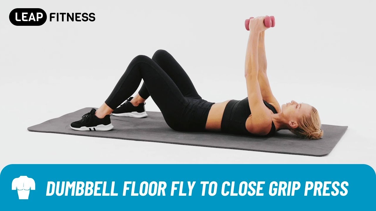 Dumbbell Fly On Floor