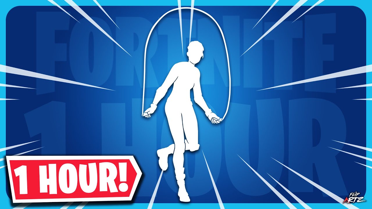 FORTNITE "JUMP ROPE JIG" EMOTE 1 HOUR! (Fortnite Music 1 Hour) - YouTube