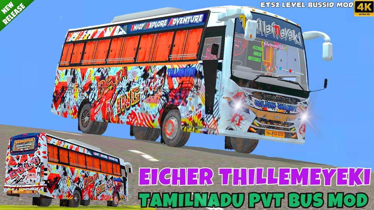 Eicher Thillemeyaki Tamilnadu Private Mini Bus Mod Download Bus ...