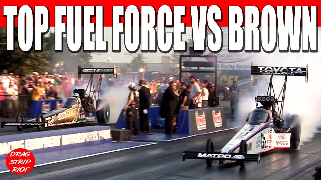 Top Fuel Drag Racing Brittany Force Night Under Fire - YouTube