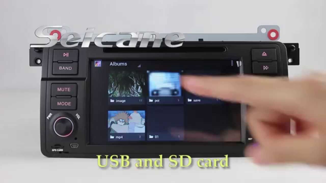 1998 1999-2006 BMW E46 Navigation Bluetooth Audio Stereo with Android 4 ...