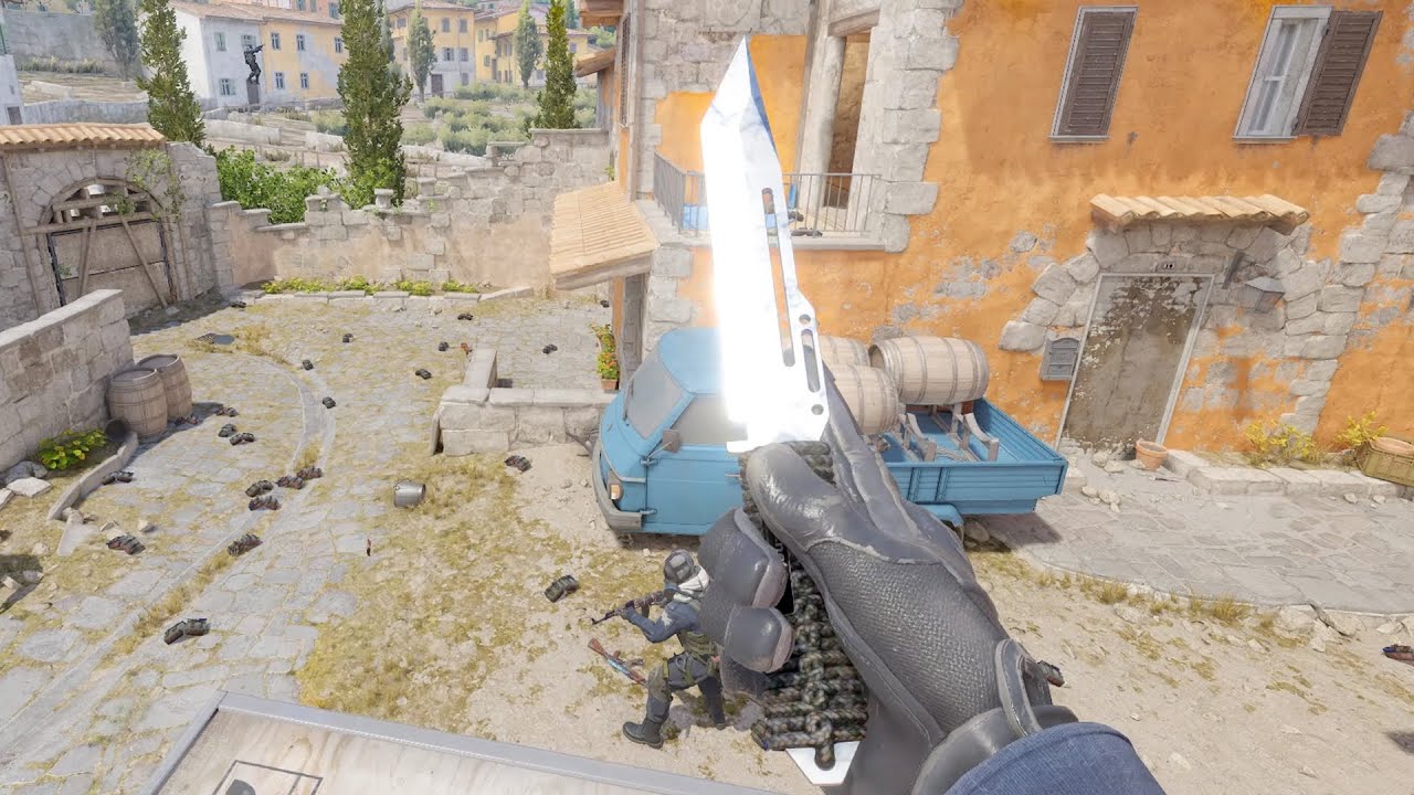 Inspecting PARACORD STAINED KNIFE in CS2 Ingame - CS2 Updated PARACORD ...