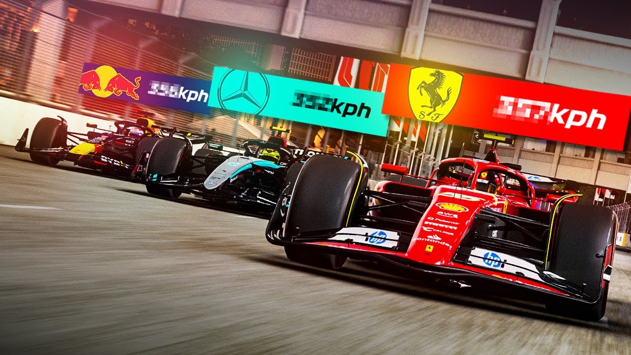 F1 24 Top Speed Test - YouTube