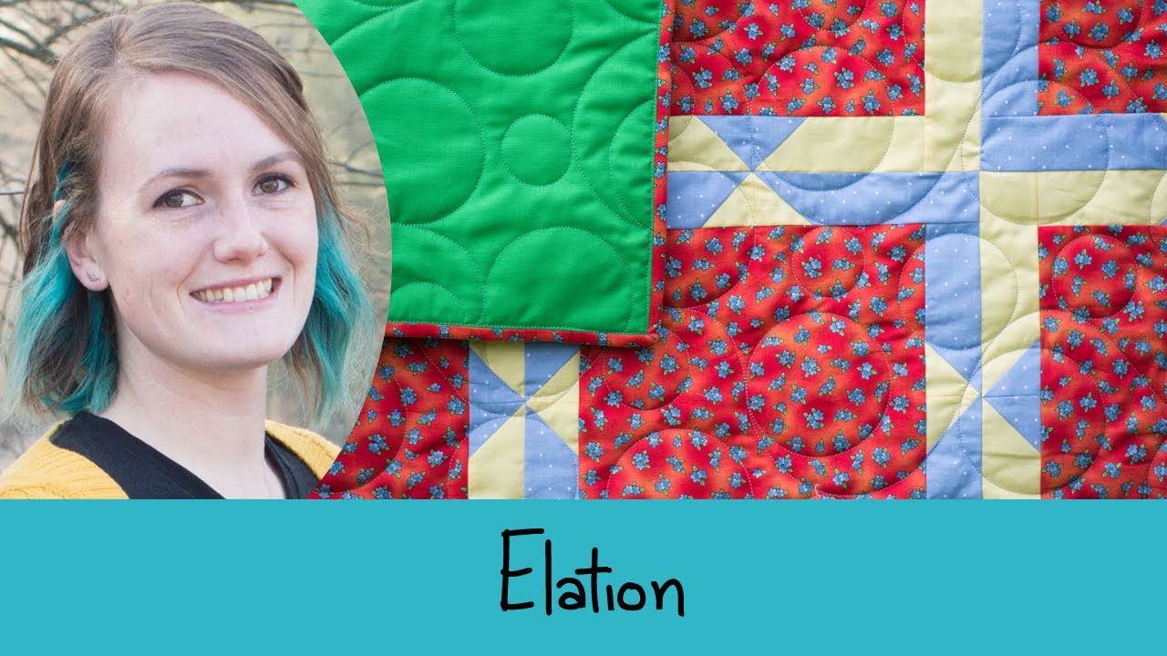 Elation Quilting & Completion - 3-Yard Quilt from Fabric Cafe - YouTube