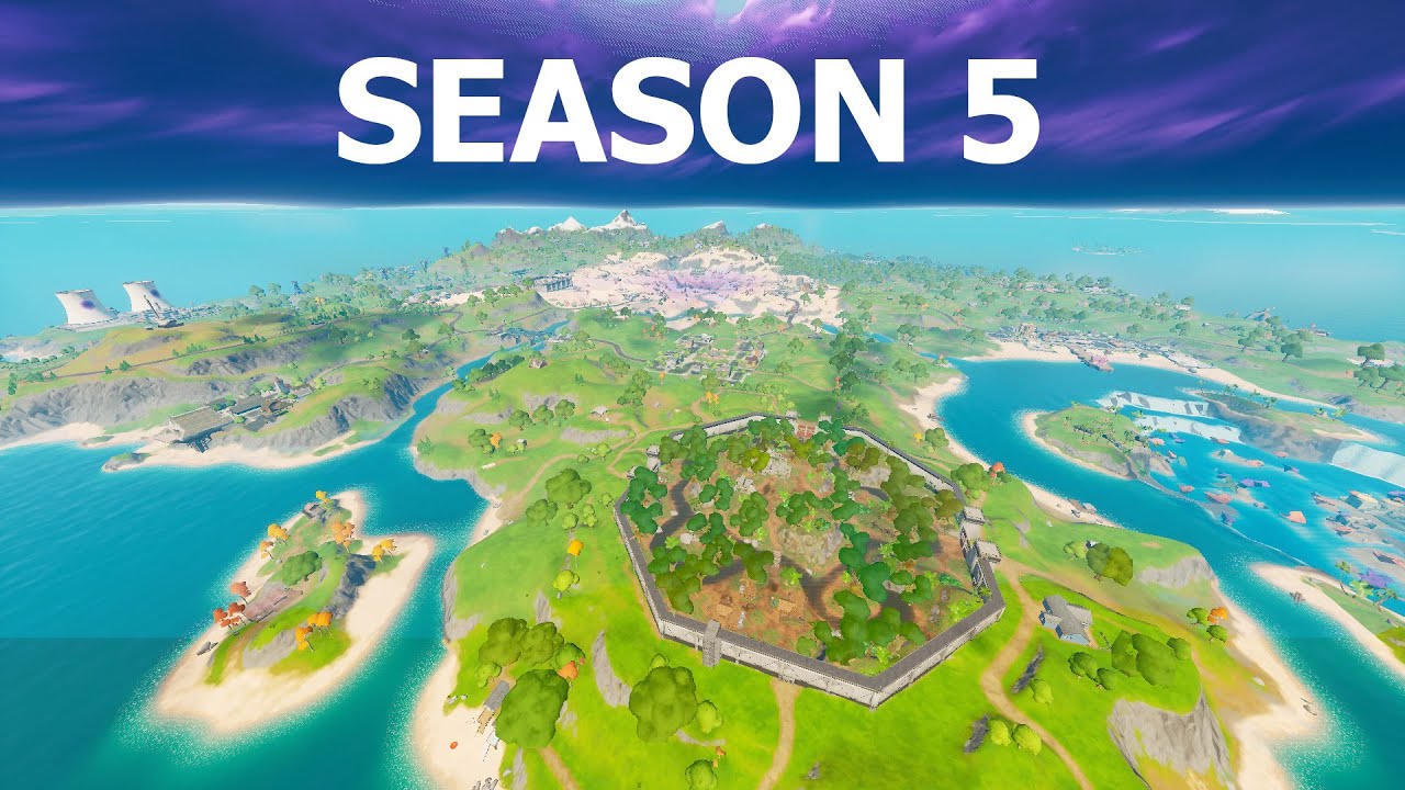 Map Changes - FORTNITE SEASON 5 - YouTube
