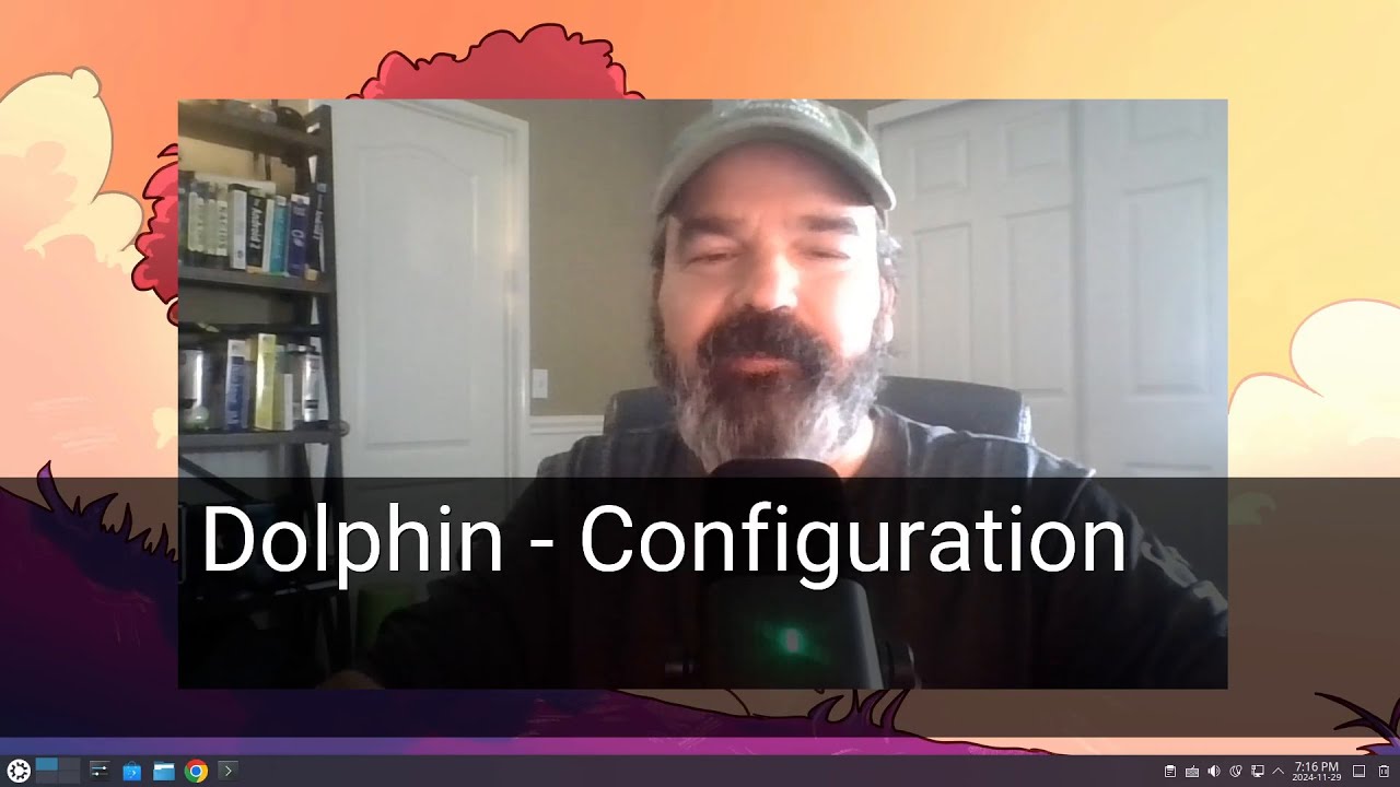 KDE - Dolphin Configuration - YouTube