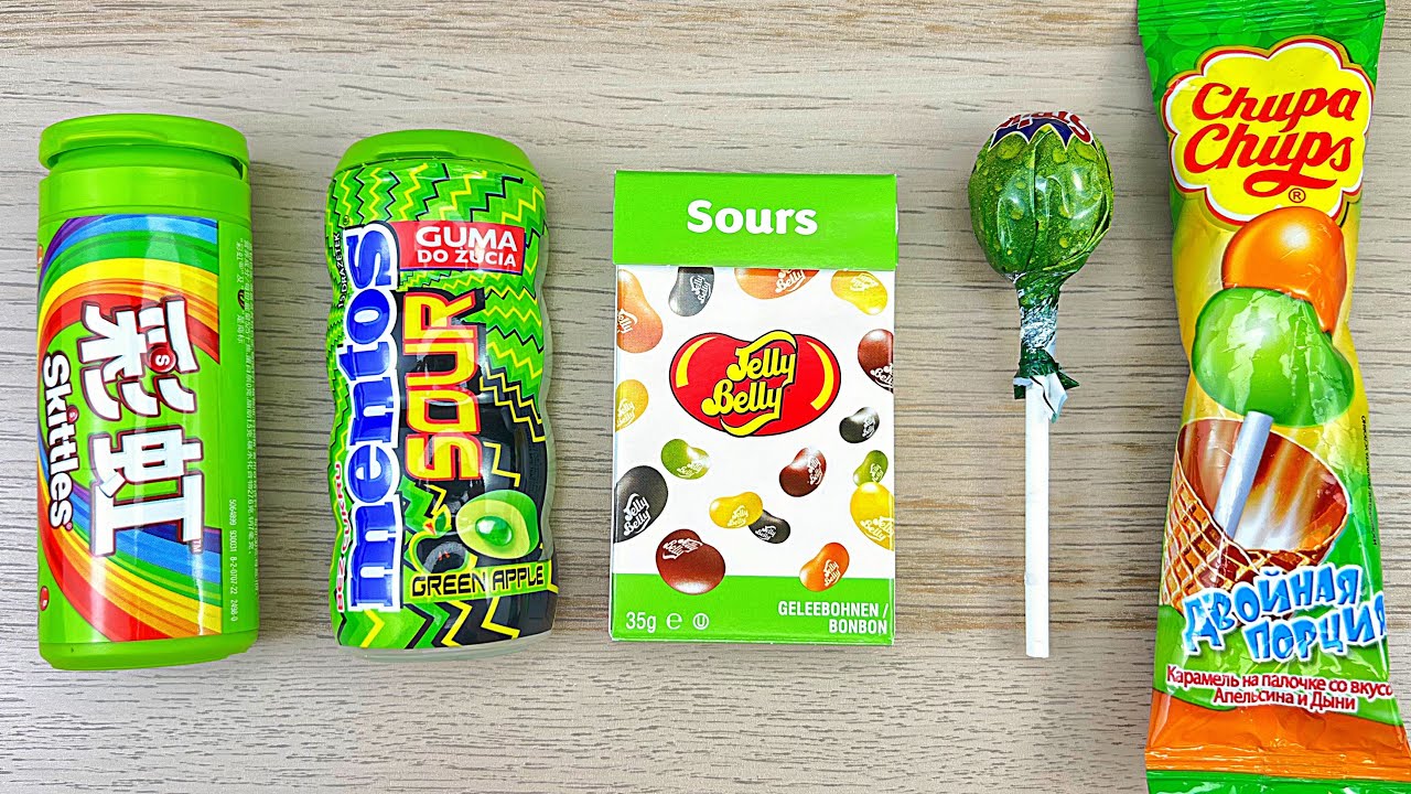 Satisfying Video | How To Cutting Rainbow 🌈 Lollipop Candy ASMR - YouTube