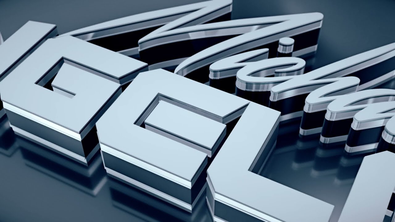 Elegant White 3D Logo Animation - YouTube