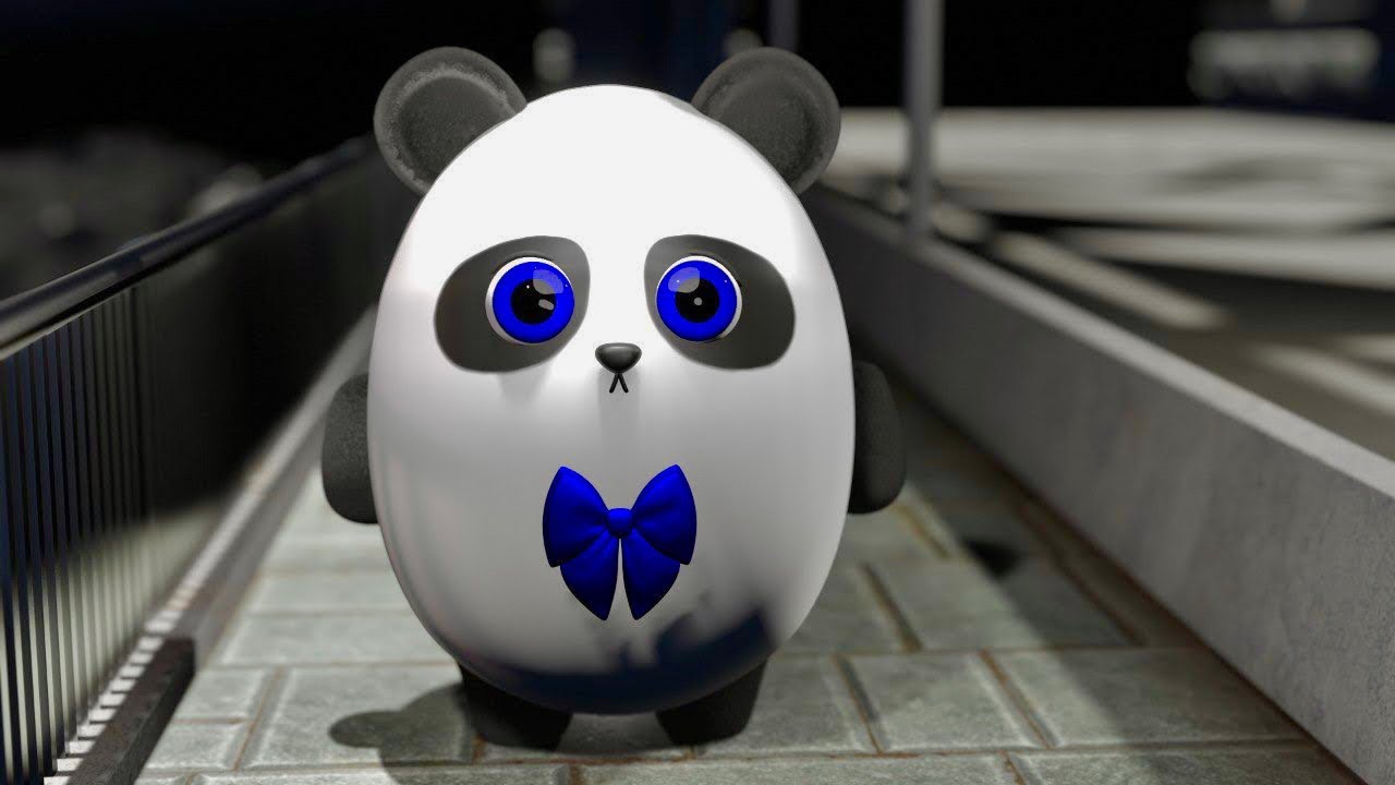 Cute 3D animation (created in Blender) - YouTube