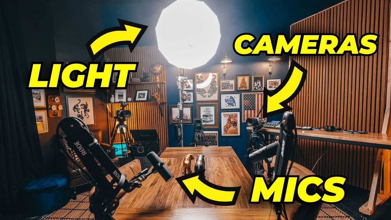 Empty Room to Content Studio | Start to Finish Build - YouTube