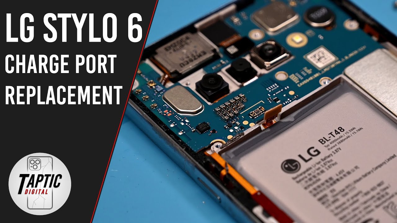 LG Stylo 6 Charge Port Replacement | The last of its kind - YouTube