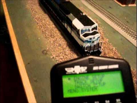 How to program MTH locomotives into the DCS command system - YouTube
