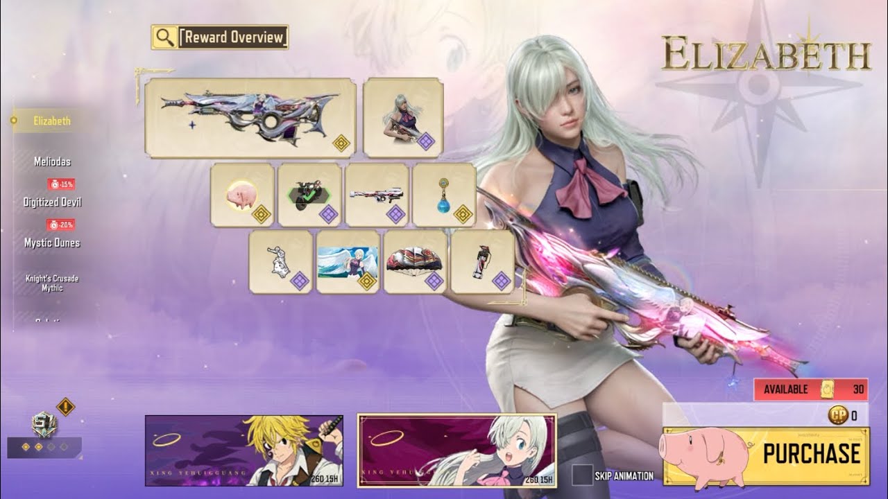 Codm Buying Elizabeth Lucky Draw With Exclusive Cards & CP | BP50 ...
