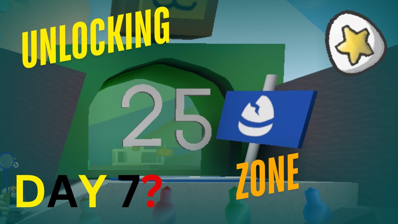 F2P IDIOT PLAY BEE SWARM II DAY 7 II UNLOCKING THE 25 BEE ZONE II ...